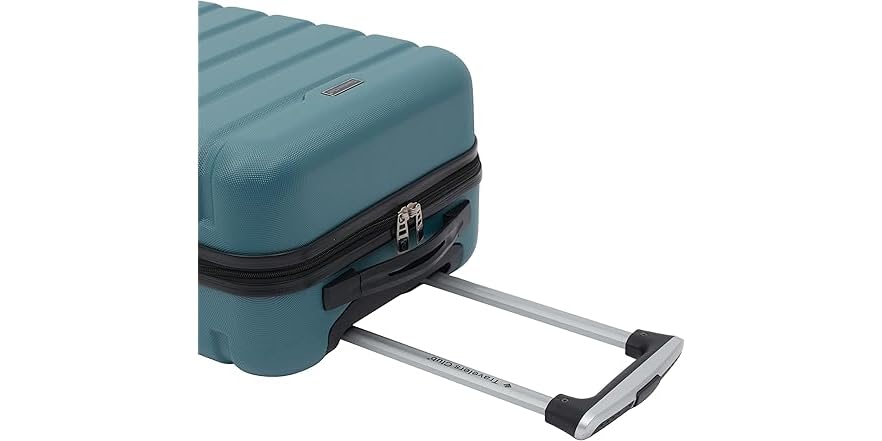 Travelers Club Harper Luggage, Hydro, 22-Inch Carry-On (Open Box)