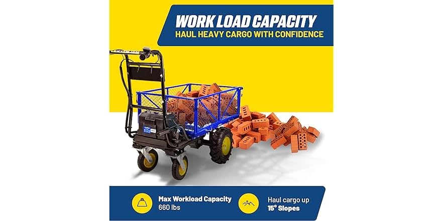 GoodYear Utility Cart Power Wagon Wheelbarrow