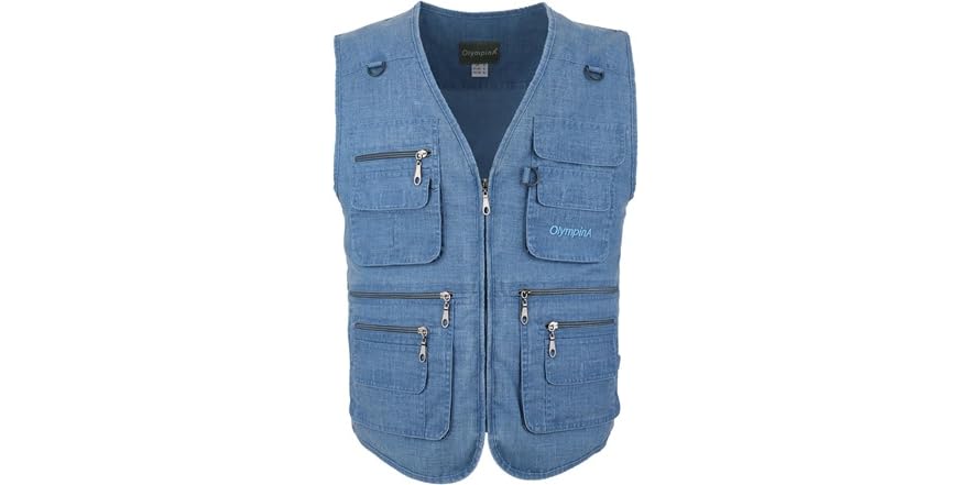 Poplin Outdoors Multi-Pockets Vest