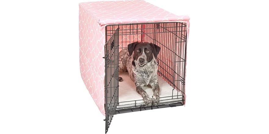 New World Dog Crate Cover w/ Fabric