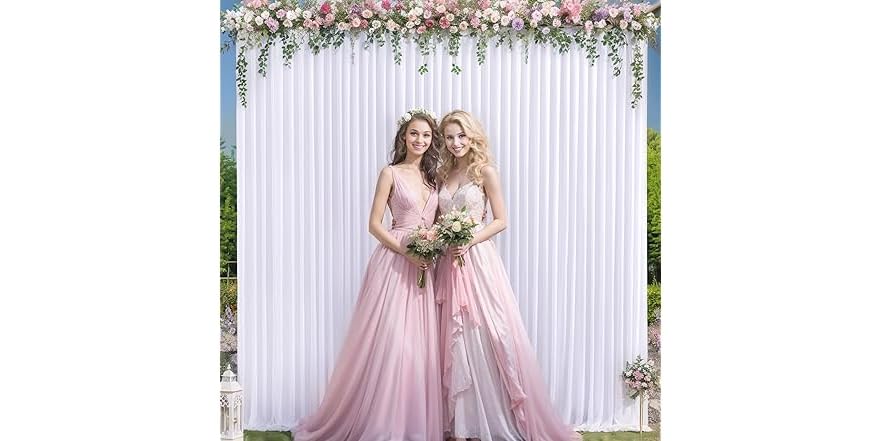 Tao-Ge 10FTx10FT (W5'xH10', 2 Panels) Wedding Parties Back