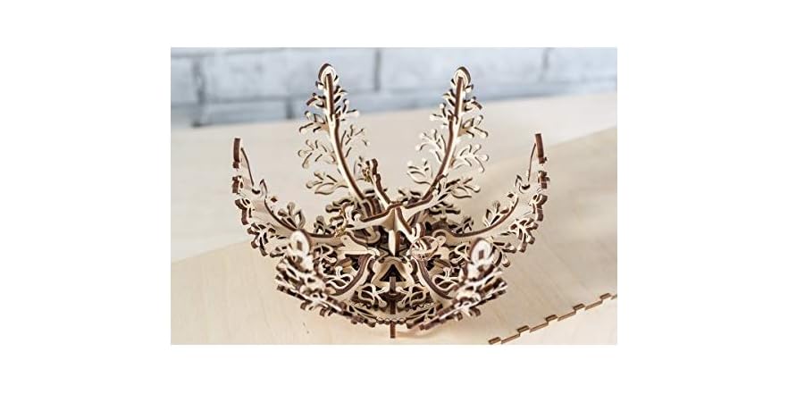 Ugear Mechanical Flower 3D Wooden Puzzle
