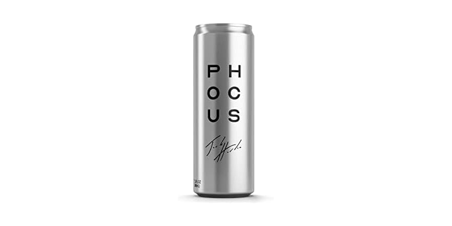 (12 Pack) Phocus, Creative Energy Drink Zero Sugar Orange