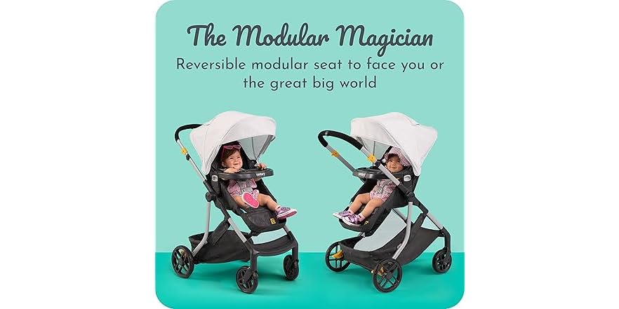 Century Swap On Modular Stroller, Splash