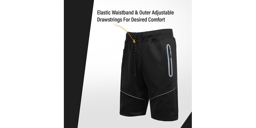 3Pk Mens Super Stretch Tech Shorts