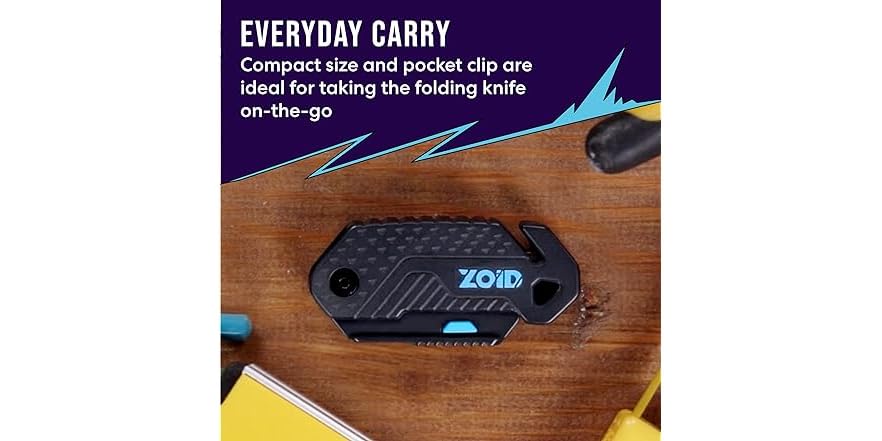 Zoid Compact Folding Utility Knife