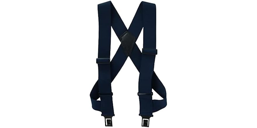 Perry Suspenders 2 inch, Navy, Regular