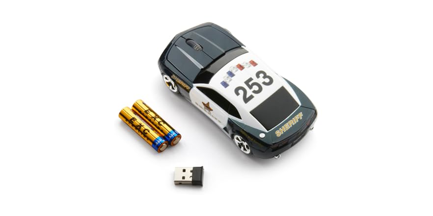 Chevy Camaro Sheriff Wireless Opt Mouse