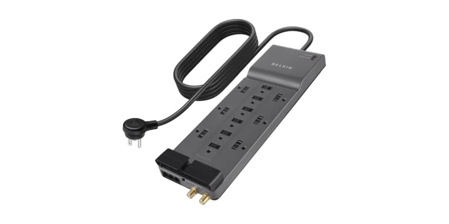 Belkin Surge Protector Power Strip w/ 12 Outlets