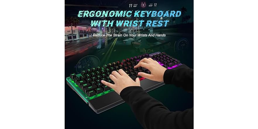 RaceGT Gaming Keyboard