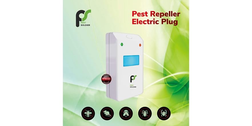Pest Soldier Ultrasonic Pest Repeller