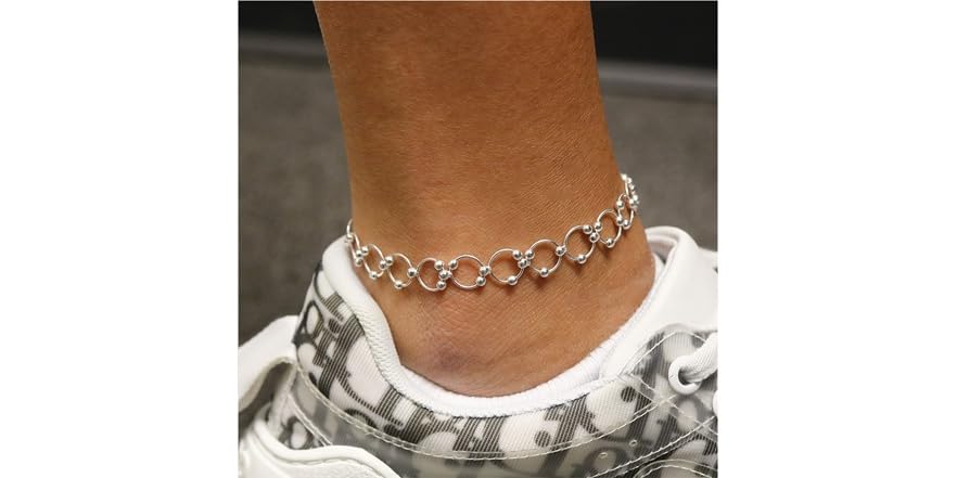 Sterling Silver Designer Anklet