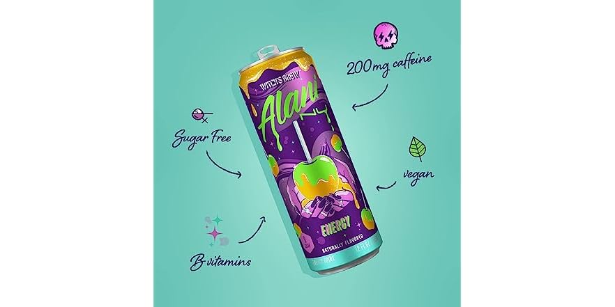 (12 Pack) Alani Nu Sugar-Free Energy Drink Witch's Brew