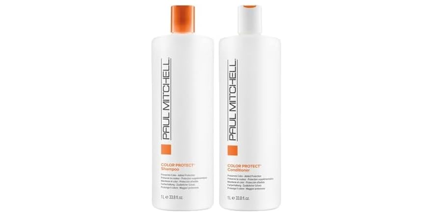 Paul Mitchell Preserve And Protect Color Protect Liter Duo Set