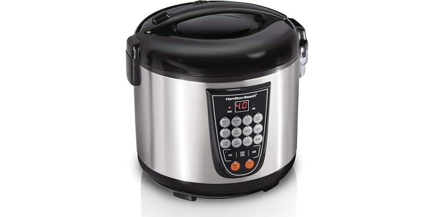 Hamilton Beach Digital Rice Cooker (Open Box)