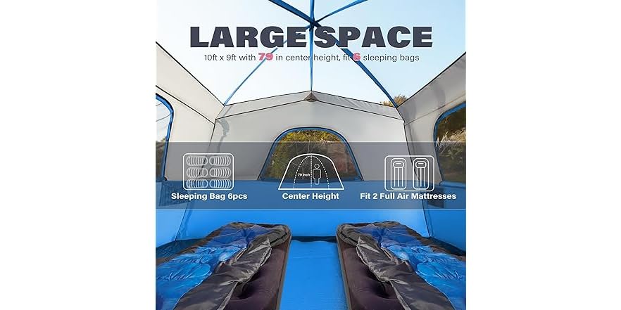 GoHimal Tents, 6-Person