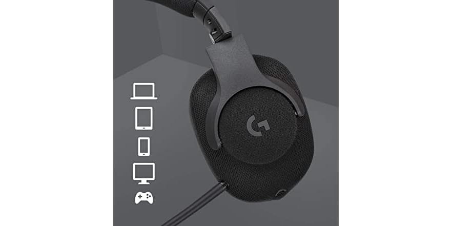 Logitech LOGITECH G433 Logitech G433 7.1 Wired Gaming