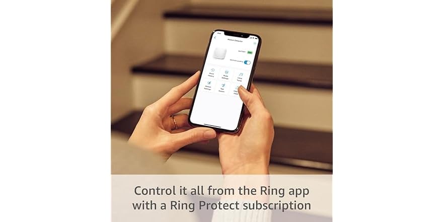 Ring Alarm Motion Detector (1 Pack) Amazon Refurb