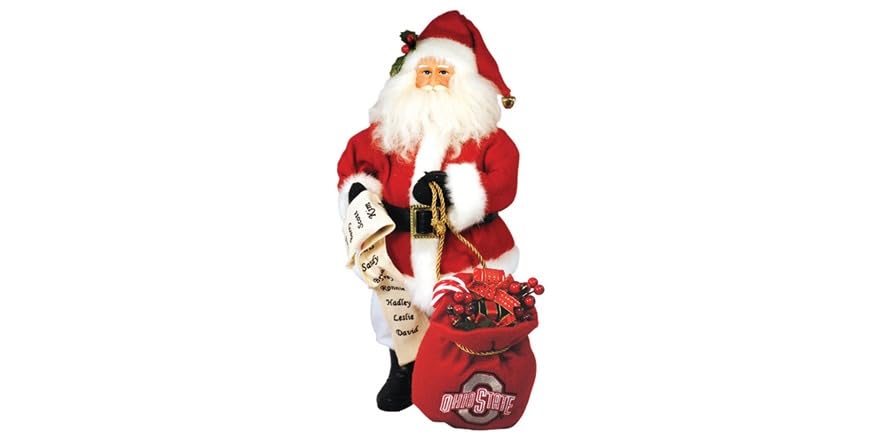 Santa Claus w/bag - Ohio State