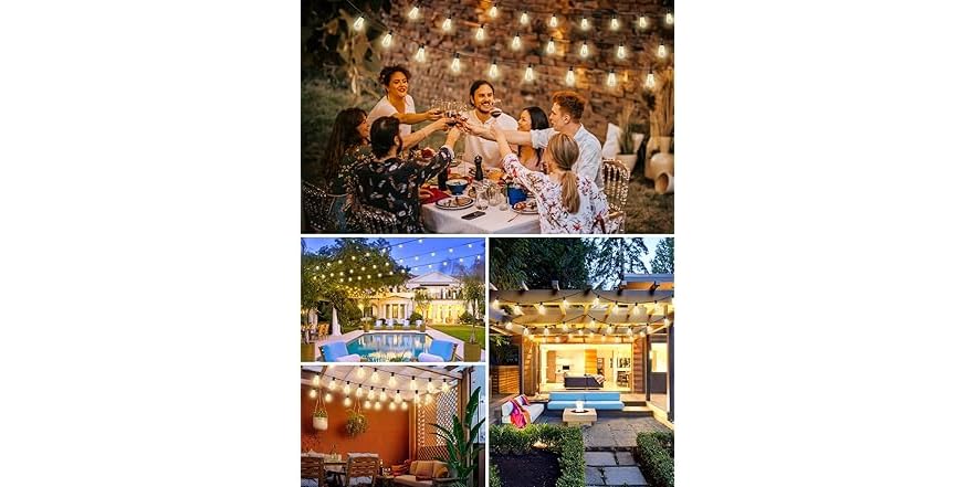 Brightever LED Outdoor String Lights