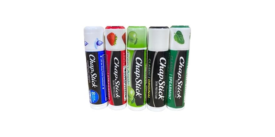 (20 Pack) Chapstick Skin Protectant Lip Balm, Assorted