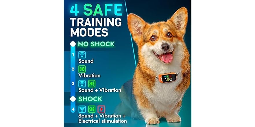 IWOOFI New 2025 Dog Bark Collar -Smart Bark