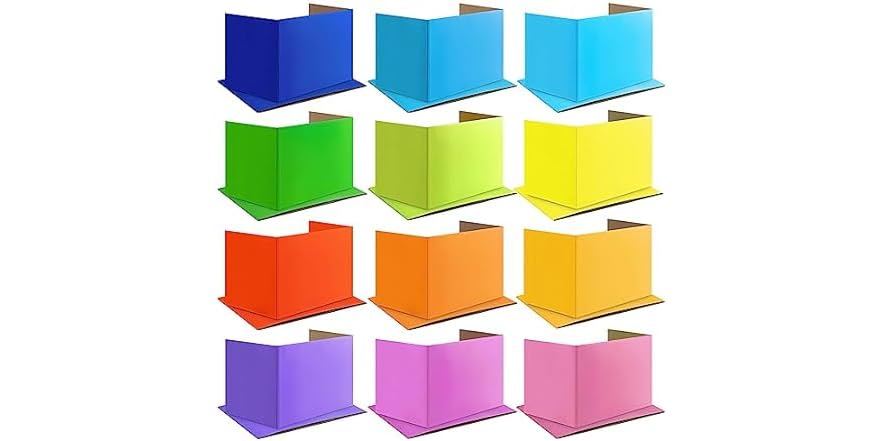 24 Pcs Privacy Boards for Student Desks