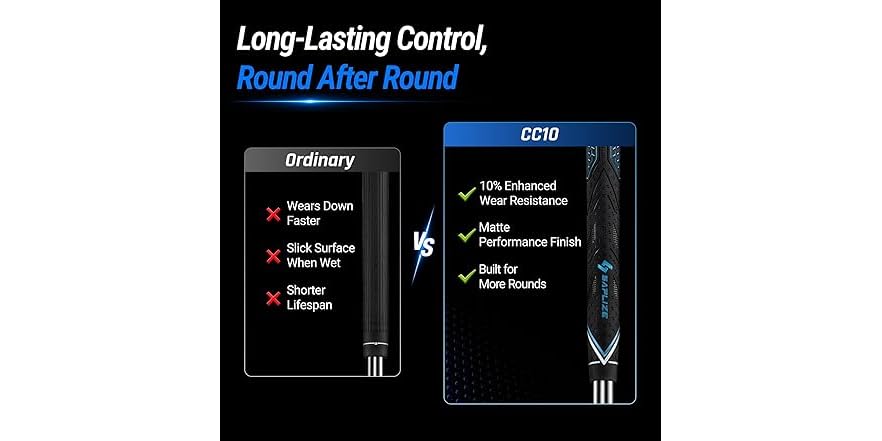 SAPLIZE Premium Durability Golf Grips