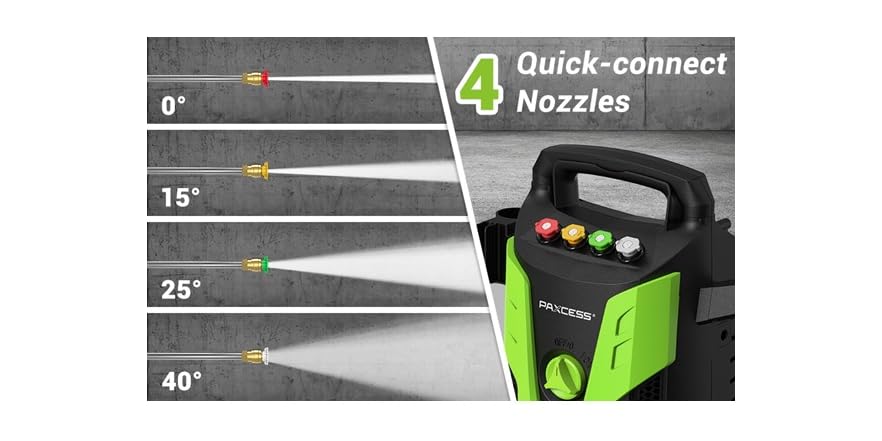 Paxcess Upgraded 3000PSI Pressure Washer