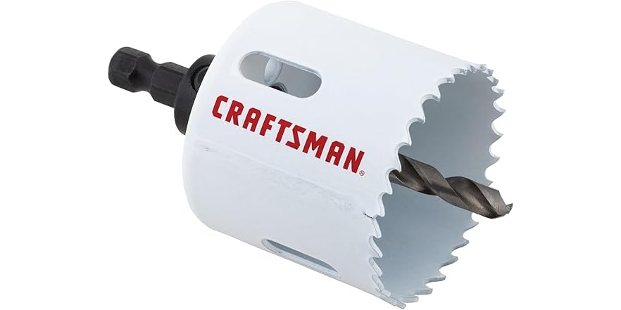 CRAFTSMAN Bi-Metal 2-1/8in Hole Saw