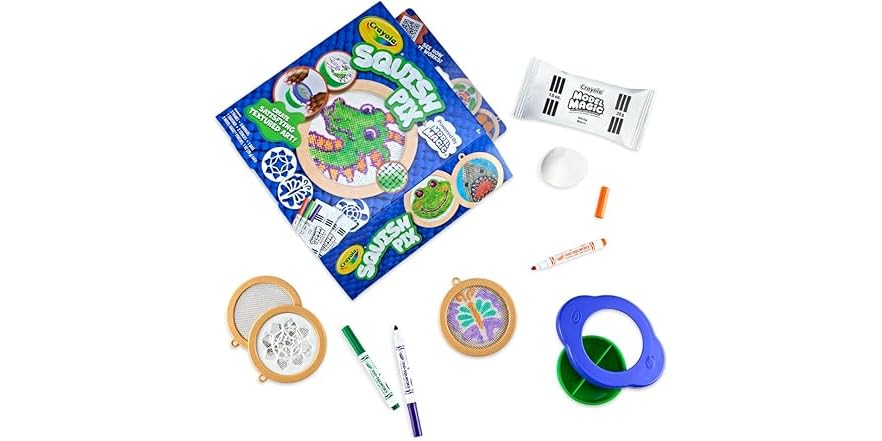 Crayola Crayola Squish Pix, Model Magic Art Kit