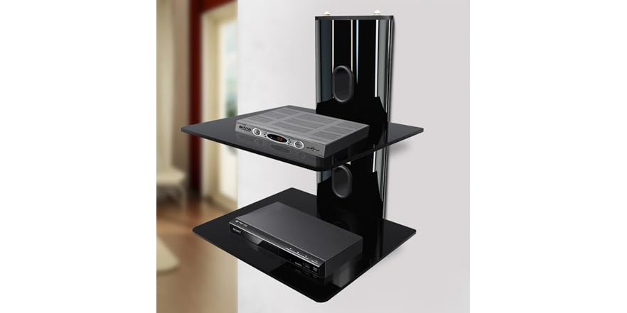 2 Shelf Component Wall Mount