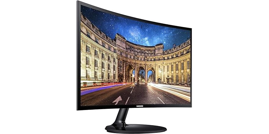 Samsung 27-inch Business 390 Series C27F390FHN Curved Screen LED-Lit ...