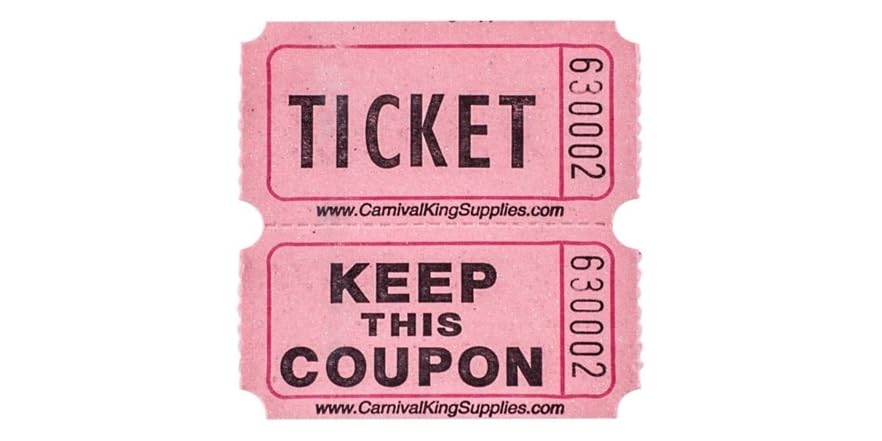 Indiana Ticket Company Raffle Tickets