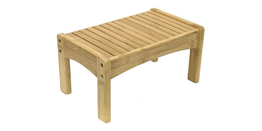 Sorbus Bamboo Step Stool