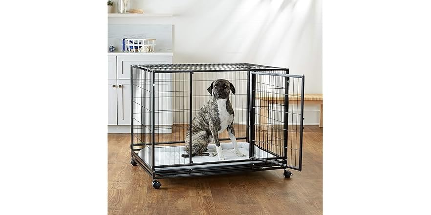 Amazon Basics Heavy Duty Stackable Kennel