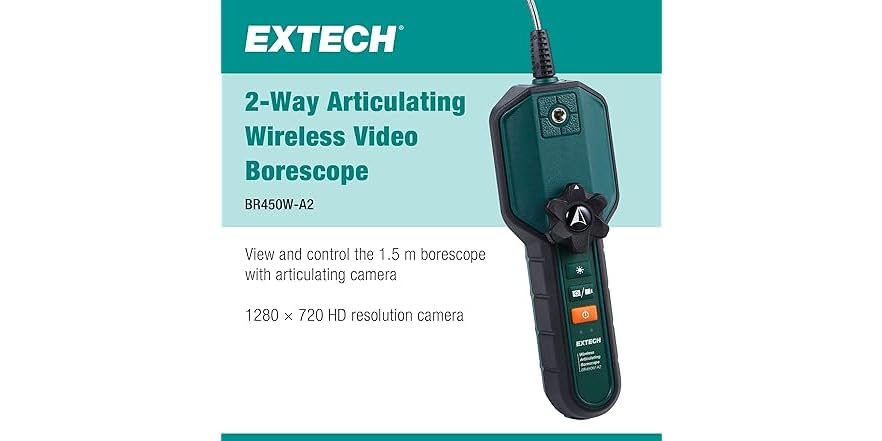 Extech2-Way Articulating Videoscope