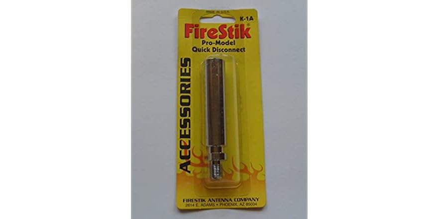 FireStik Push-n-Twist quick disconnect