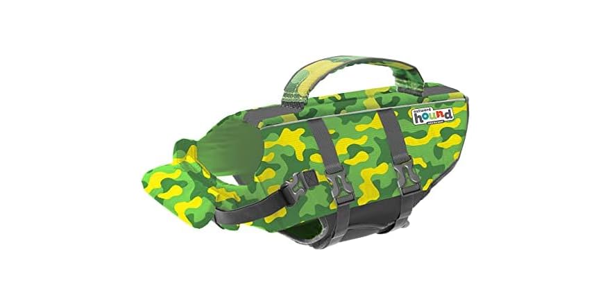 Outward Hound Camo Dog Life Jacket