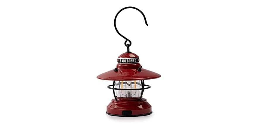 Barebones Edison Mini Lantern(Red)