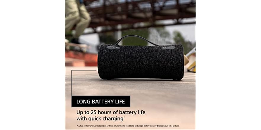 Sony SRS-XG300 Wireless Portable Bluetooth IP67 Waterproof Party ...