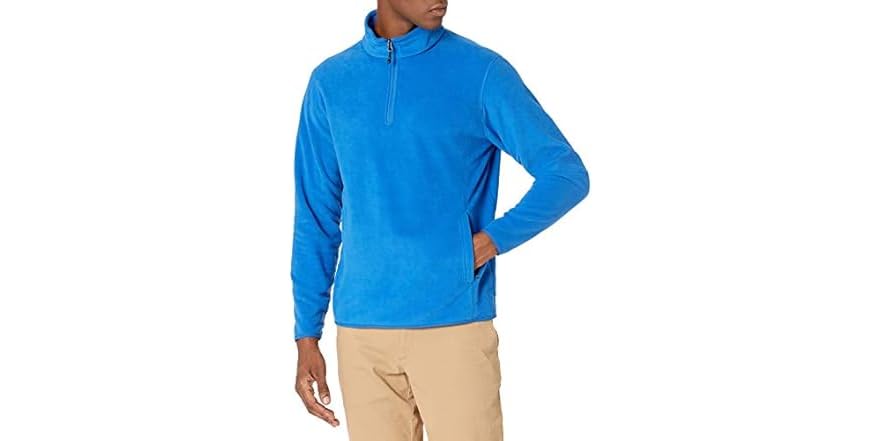 Amazon Essentials Men's Fleece Pullover