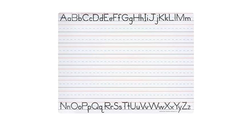 Manuscript Writing Dry Erase Board 12" x 9"