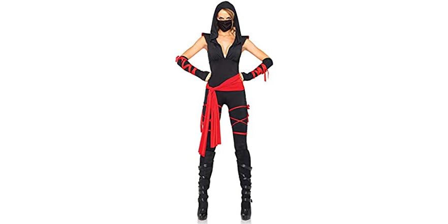 Leg Avenue 4 Piece Deadly Ninja Set
