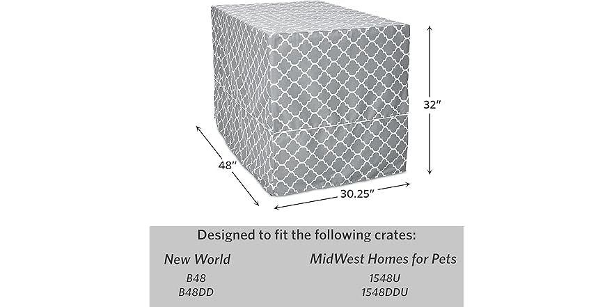 New World Dog Crate Cover 48"L