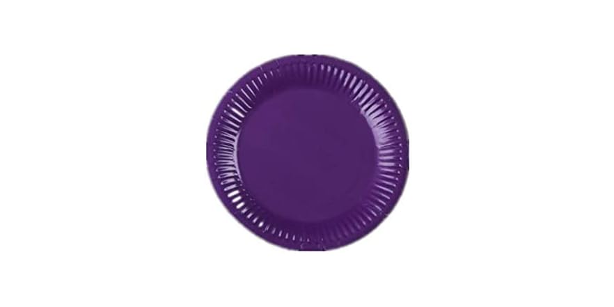Tray Paper Plate Custom, Dark purple