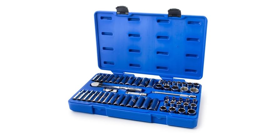 Armstrong 3/8-Inch Drive 6-Point Tool Set, 54-Piece