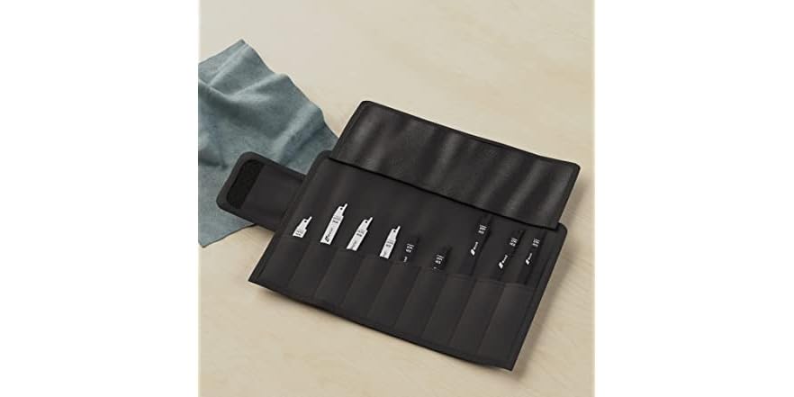 Reciprocating Saw Blade Set & Organizer Pouch