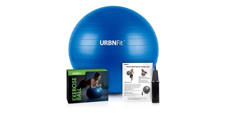 URBNFit Exercise Ball 65-cm