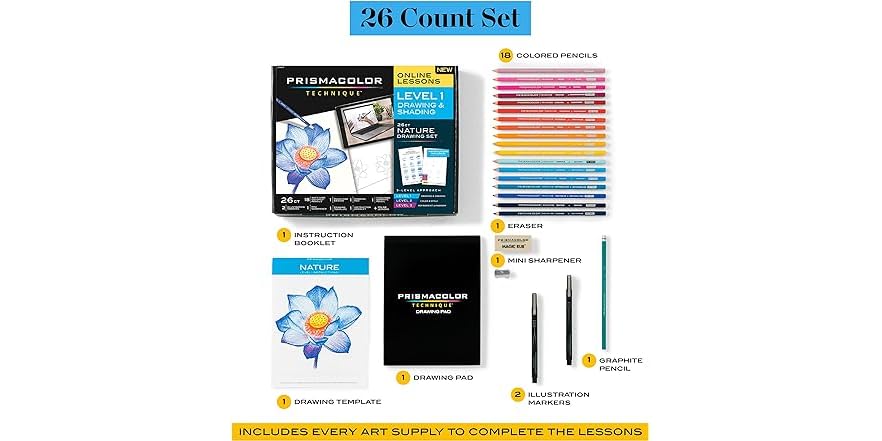 Prismacolor Technique Digital Art Lesson